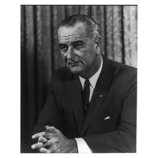Lyndon B Johnson - Etsy