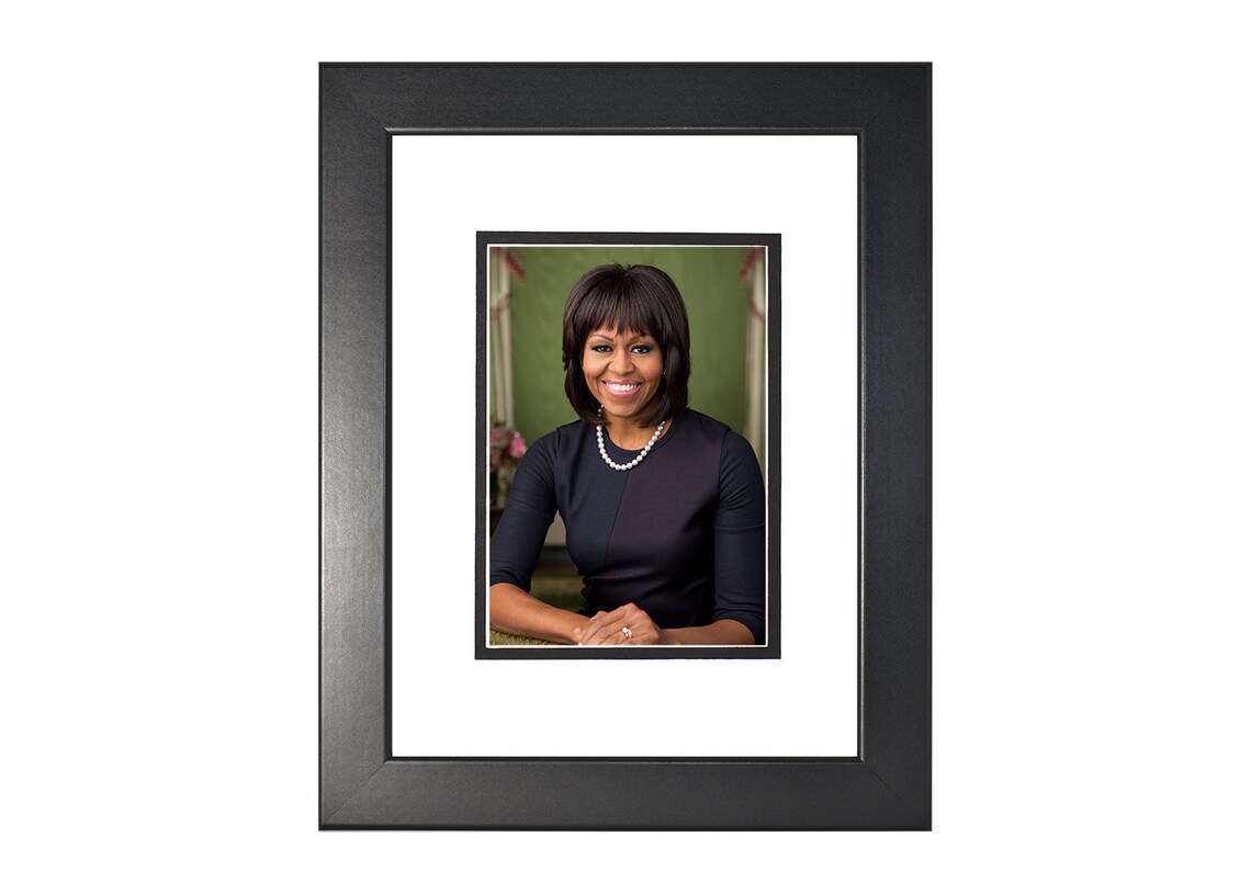 Official Portrait of First Lady Michelle Obama - 2013 - Vintage ...
