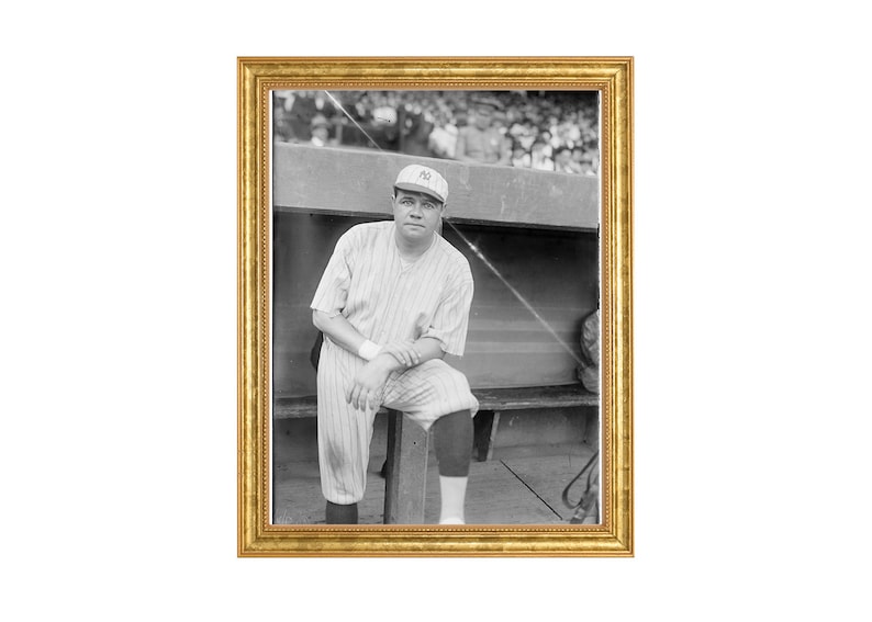 Babe Ruth 1921 Vintage Historical Photo | Etsy