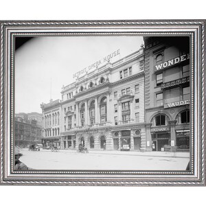 Detroit Opera House - 1900 - Vintage Historical Photo - Etsy