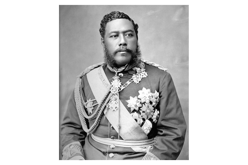 King David Kalakaua - 1882 - Vintage Historical Print - Etsy