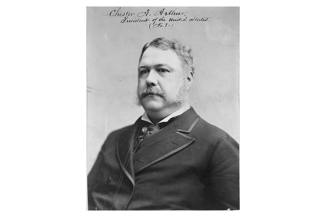 Chester A. Arthur - 1882 - Vintage Historical Photo - US President ...