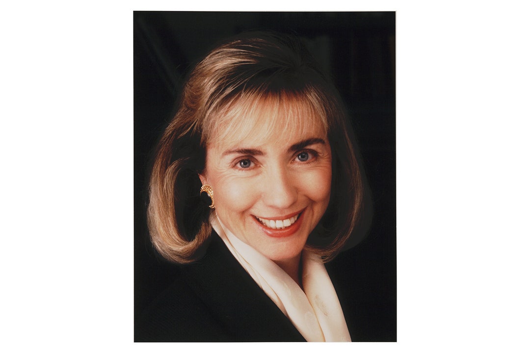 Hillary Rodham Clinton - 1992 - Vintage Historical Print - Etsy