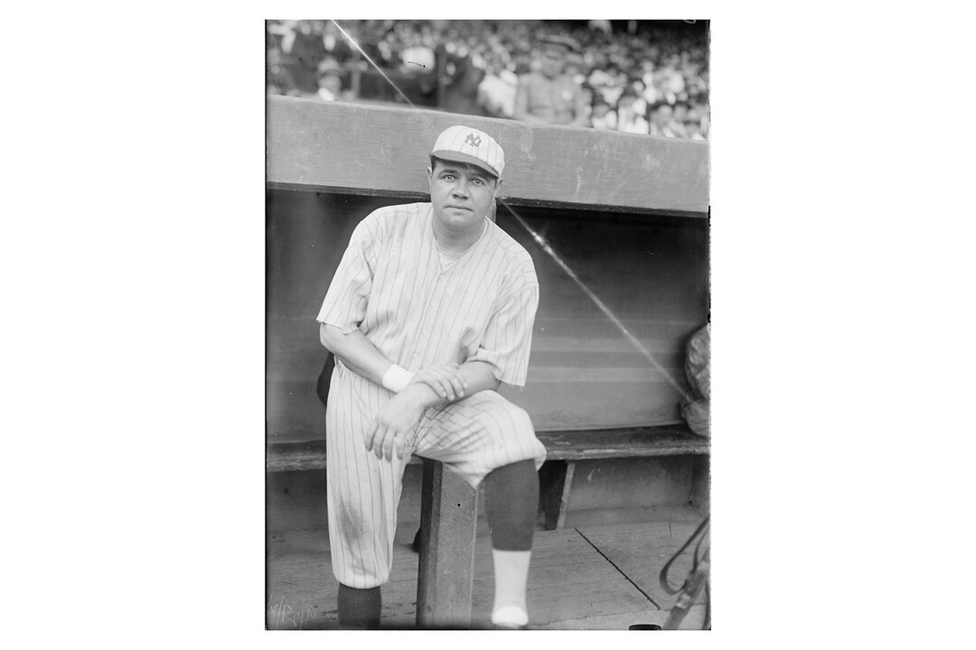 Babe Ruth - 1921 - Vintage Historical Photo - Etsy