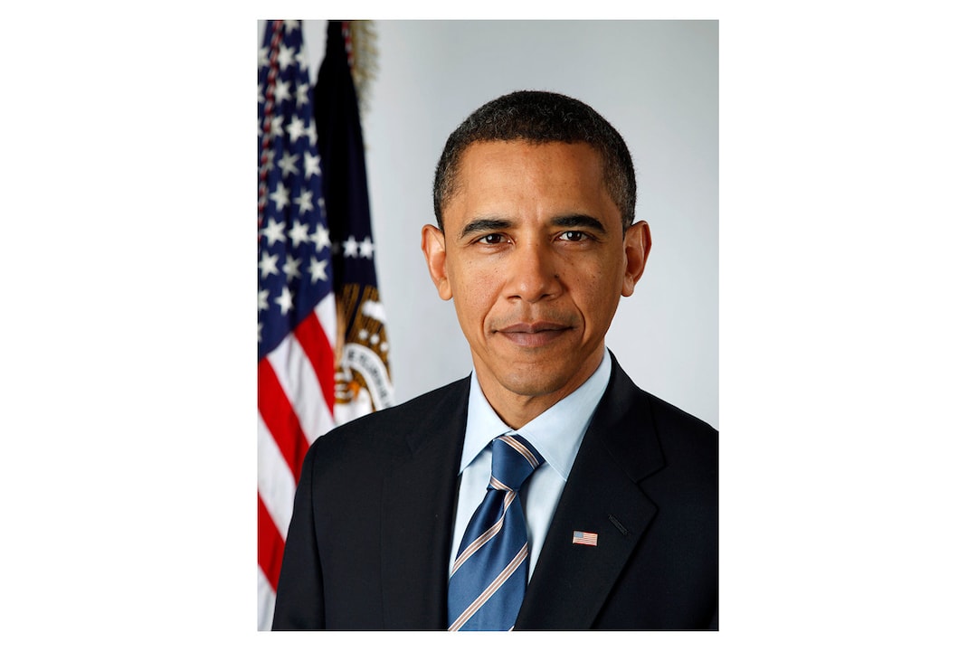 Official Portrait of President Barack Obama - 2009 - Vintage Historical ...