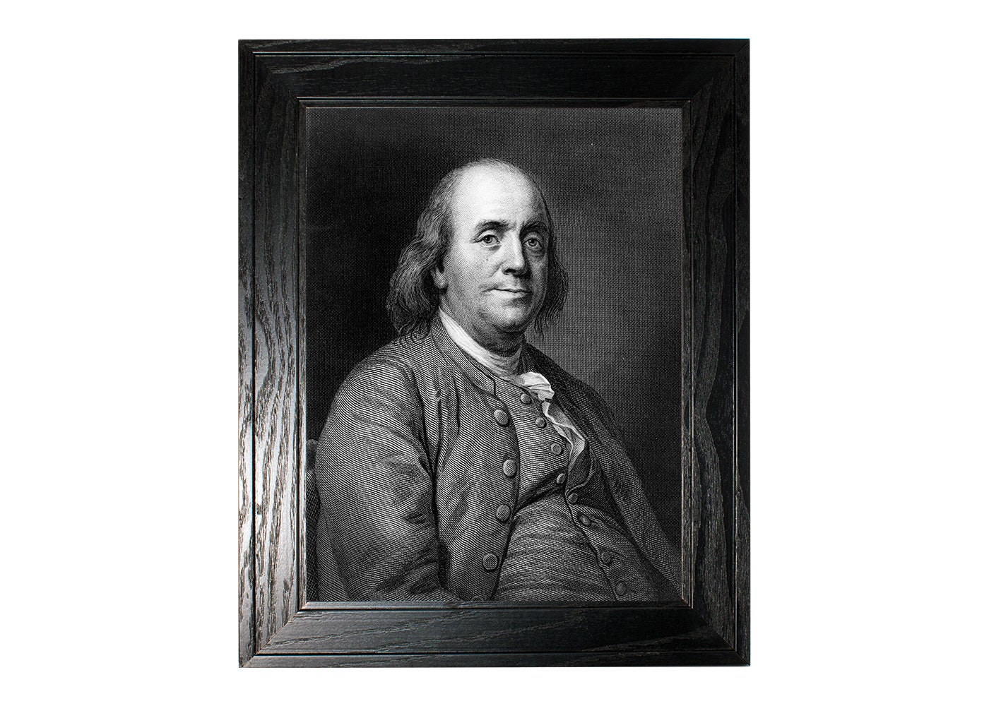 Benjamin Franklin - 1868 - Vintage Historical Print - Etsy