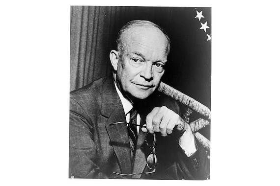 Dwight D. Eisenhower 1954 Vintage Historical Photo | Etsy