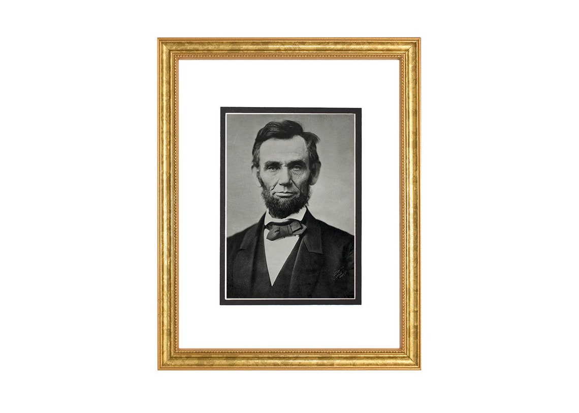 Abraham Lincoln 1863 Vintage Historical Photo | Etsy