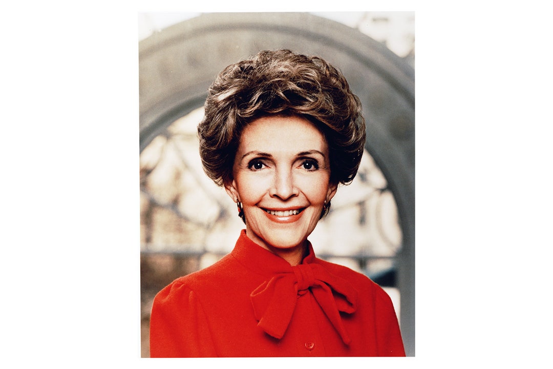 Nancy Reagan - 1981 - Vintage Historical Print - Etsy