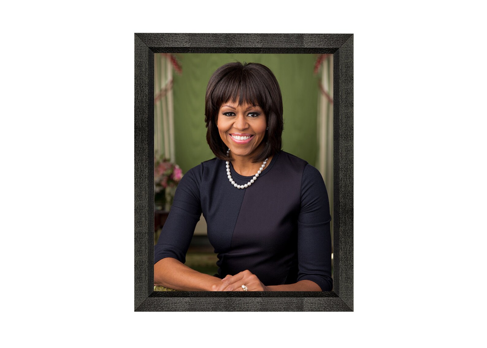Official Portrait of First Lady Michelle Obama - 2013 - Vintage ...