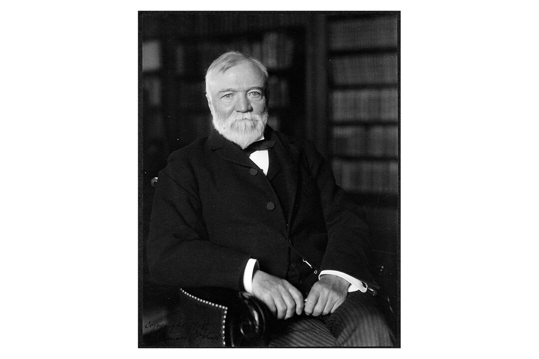Andrew Carnegie - 1905 - Vintage Historical Print - Etsy