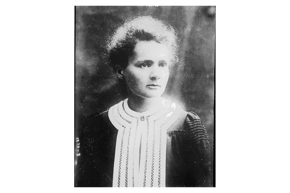 Marie Curie 1900 Vintage Historical Print - Etsy