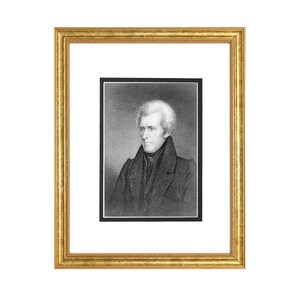 Andrew Jackson - 1815 - Vintage Historical Print - US President Photo ...