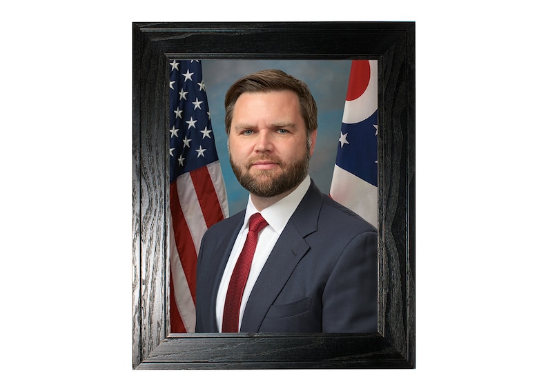 Senator JD Vance Official Portrait - 2023 - Vintage Historical Photo - Etsy