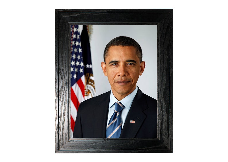 Official Portrait of President Barack Obama 2009 Vintage | Etsy