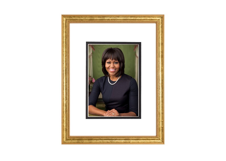 Official Portrait of First Lady Michelle Obama - 2013 - Vintage ...