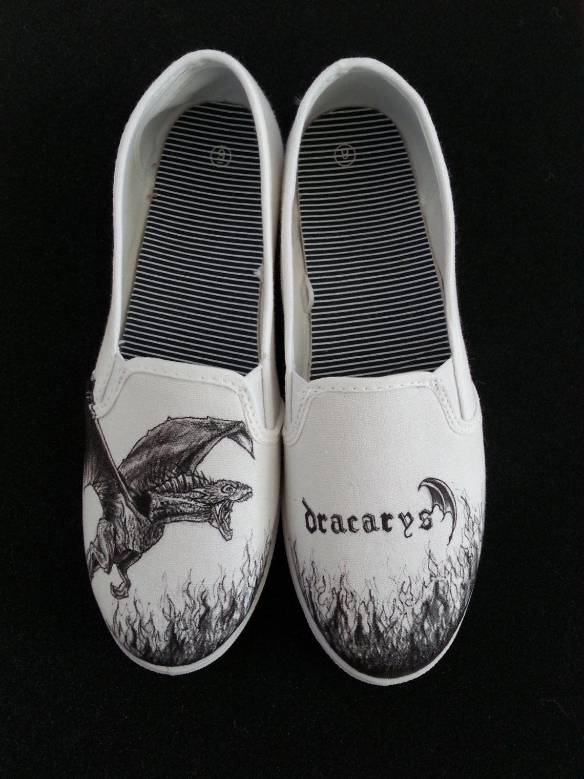 Game of Thrones Themed Targaryen Shoes the Mother of Dragons: - Etsy