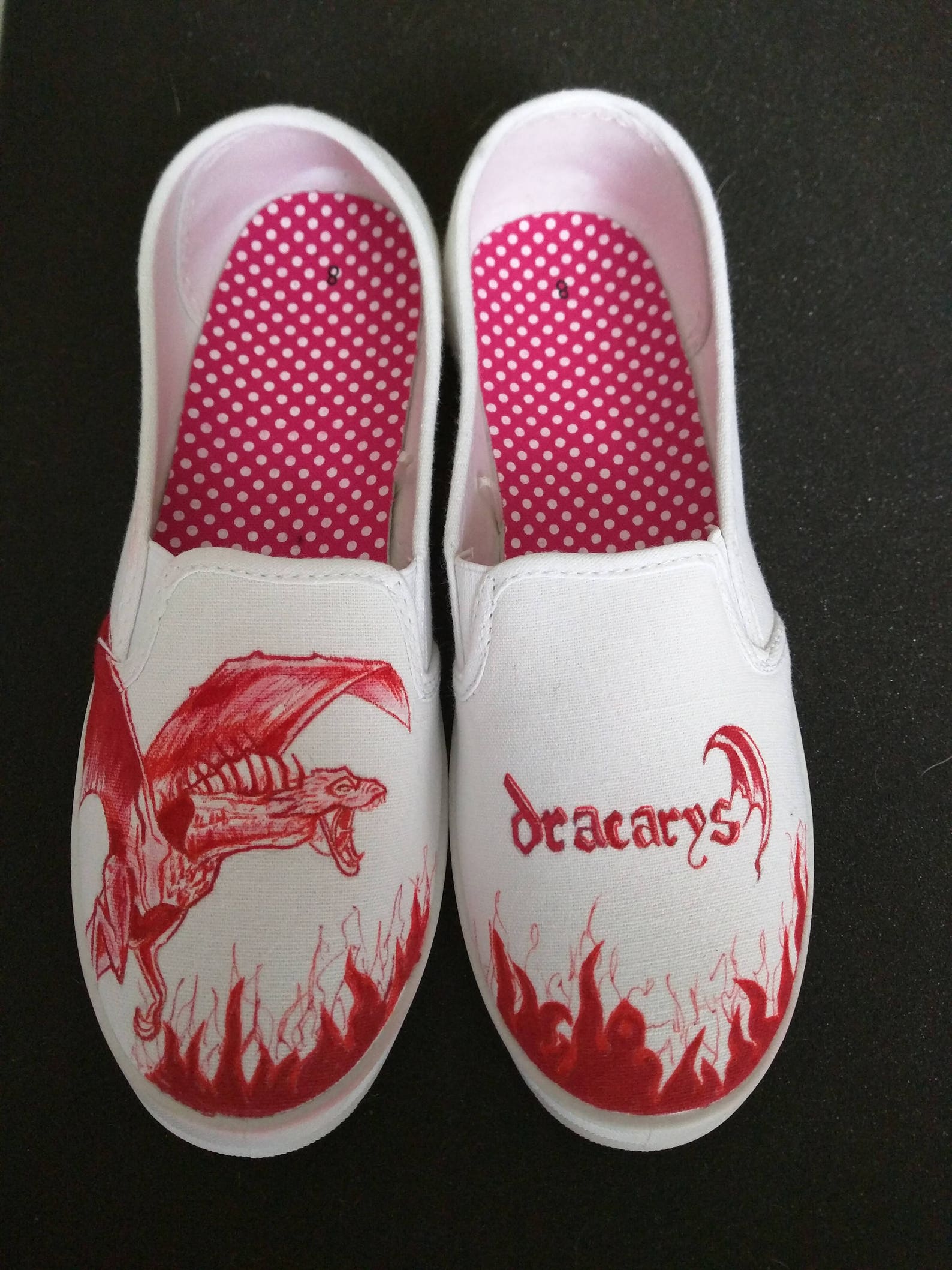 Game of Thrones Themed Targaryen Shoes the Mother of Dragons: - Etsy