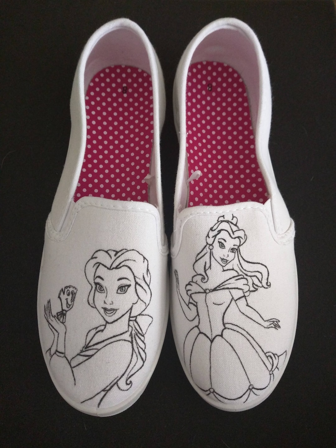 Beauty and the Beast Belle Shoes - Etsy