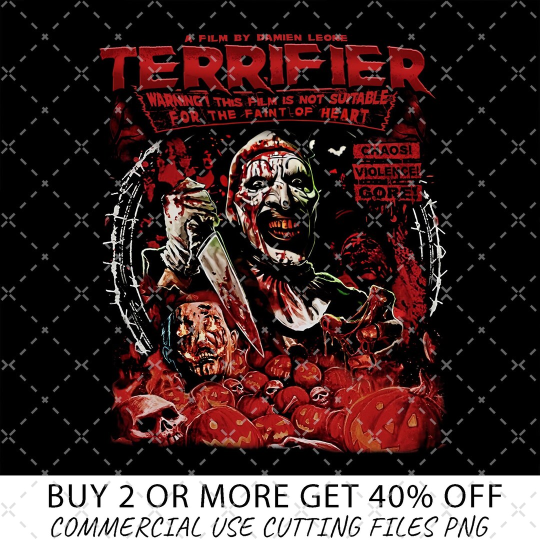 Hell on Terrifiers Horror Movie Png, Scary Clown Png, Halloween Png ...