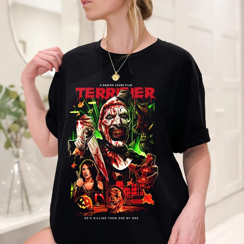 Hell on Terrifiers Horror Movie Png, Scary Clown Png, Halloween Png ...