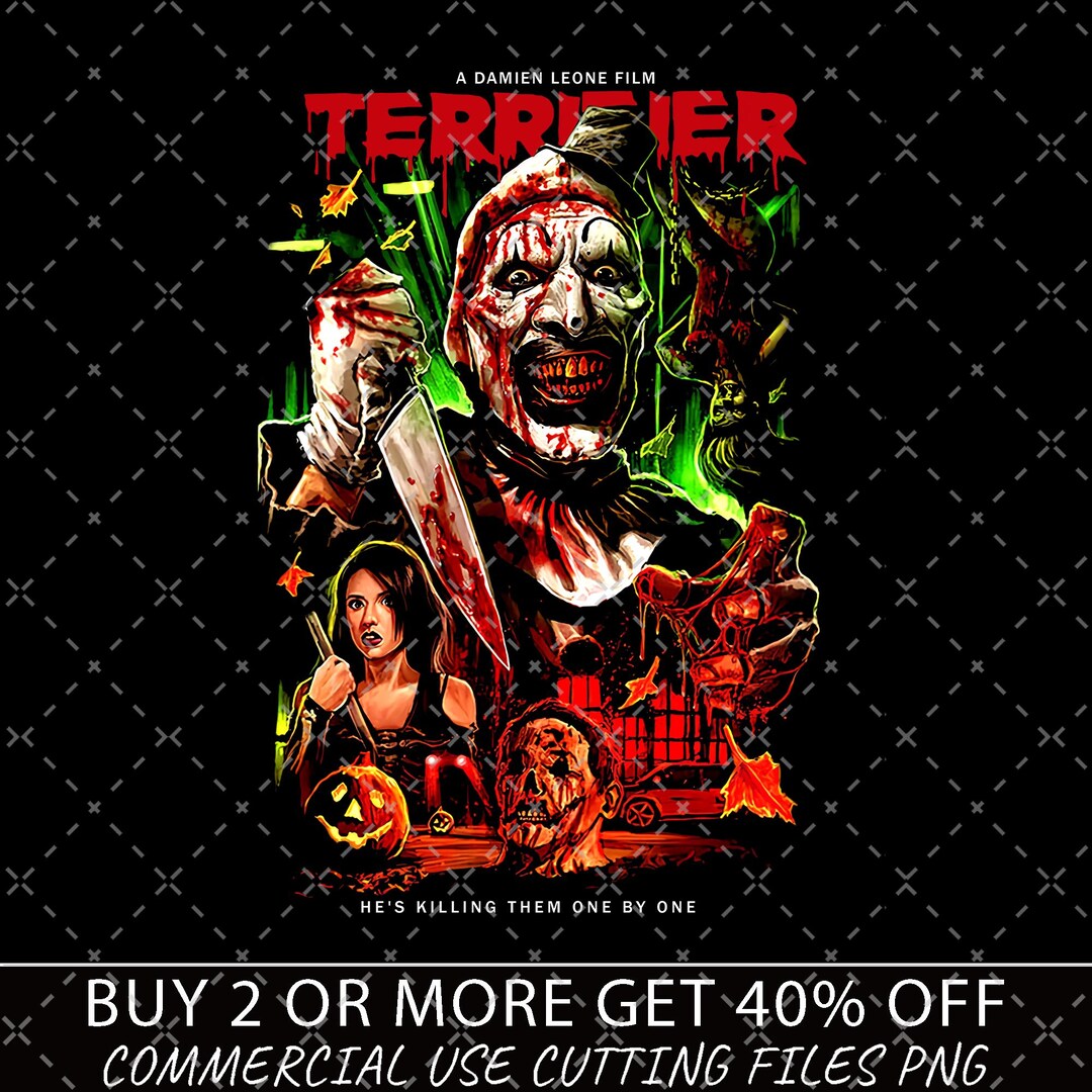 Hell on Terrifiers Horror Movie Png, Scary Clown Png, Halloween Png ...