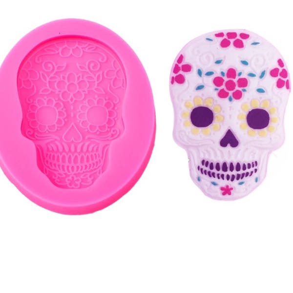 Sugar Skull Mold - Etsy