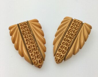 Bakelite dress clips | Etsy