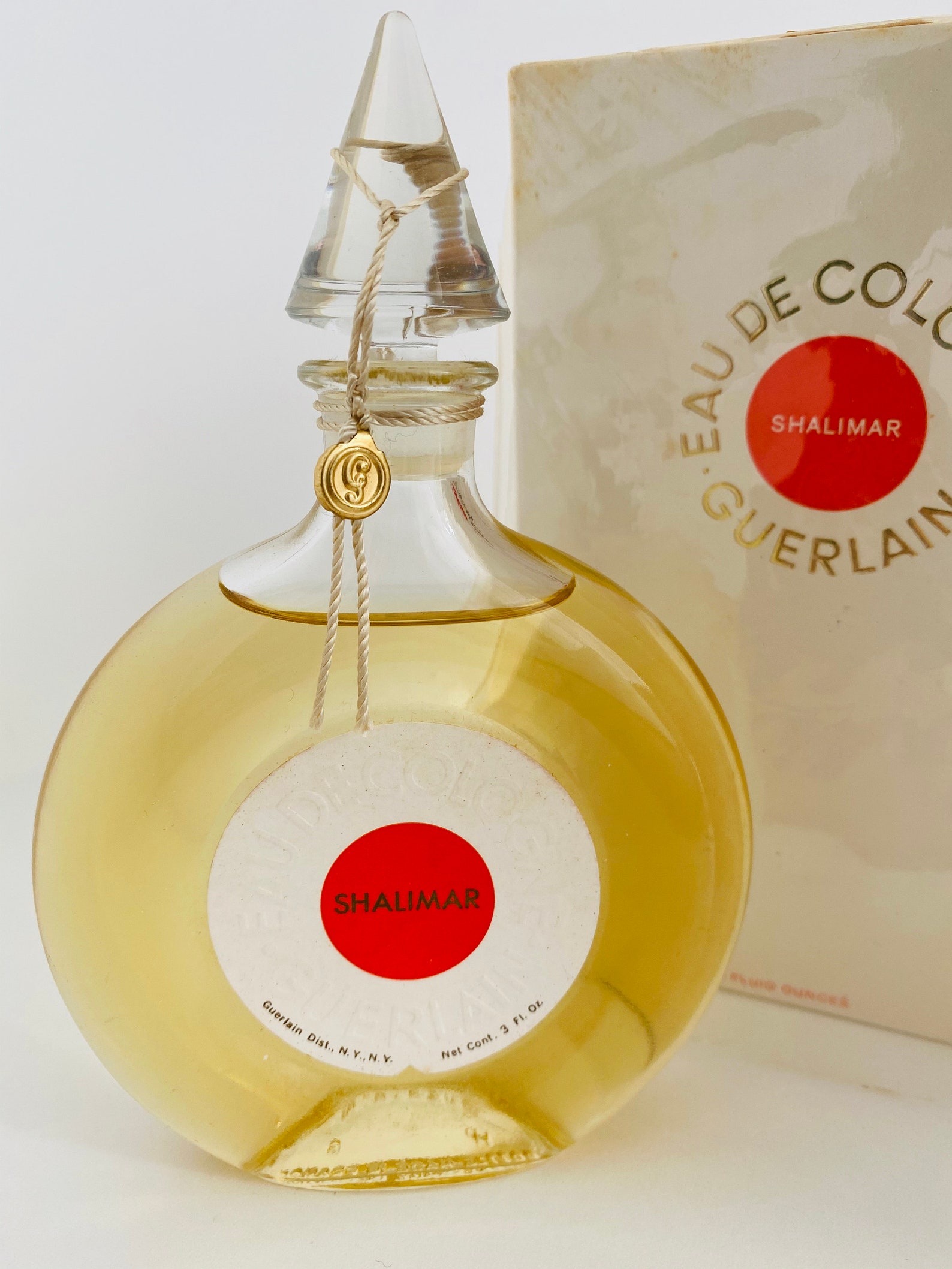 Guerlain Shalimar EDC Eau De Cologne Montre Watch Disc Bottle | Etsy