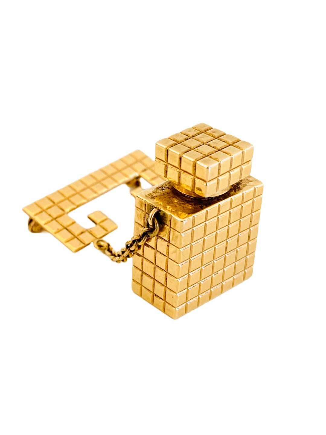 Vintage 14k Gold Caron La Fetedes Roses French Perfume Parfum Bottle ...