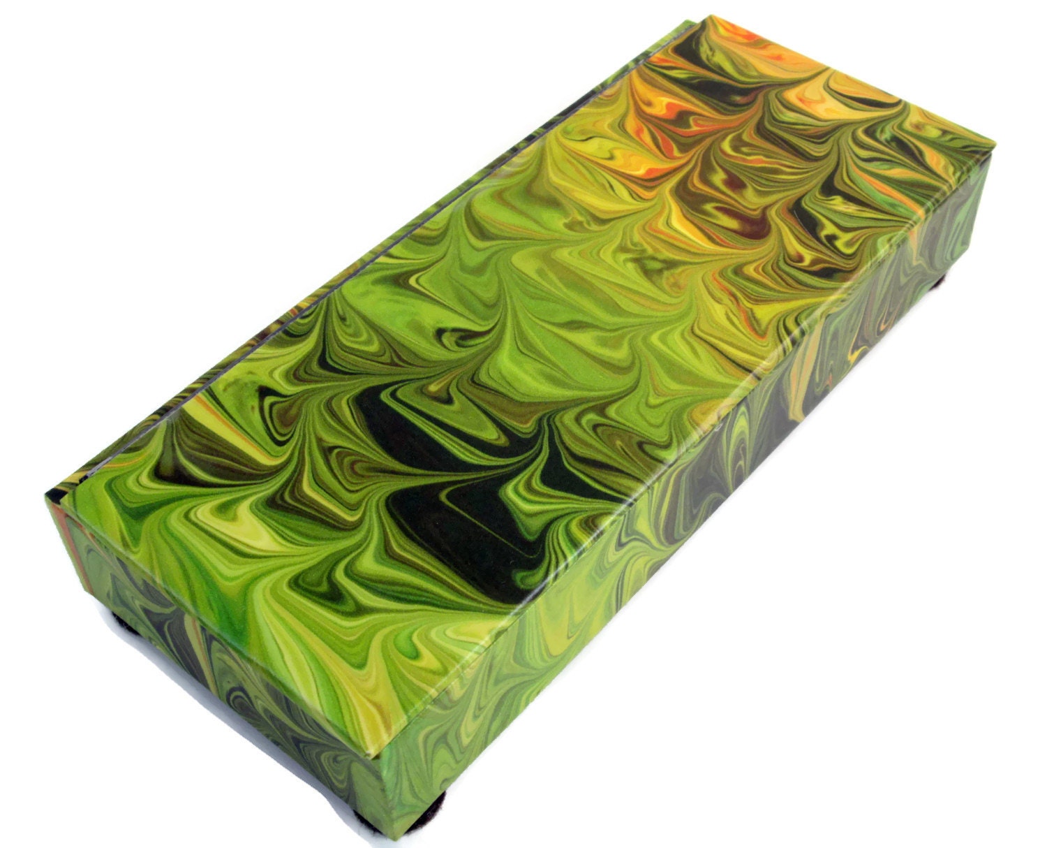 Decorative Box Keepsake Box Treasure Box Display Box Green - Etsy