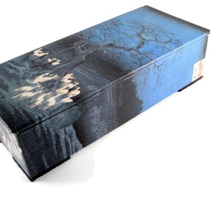 Watch Box Japanese Print by Hiroshige, Men's Watch Box, Watch Case ...