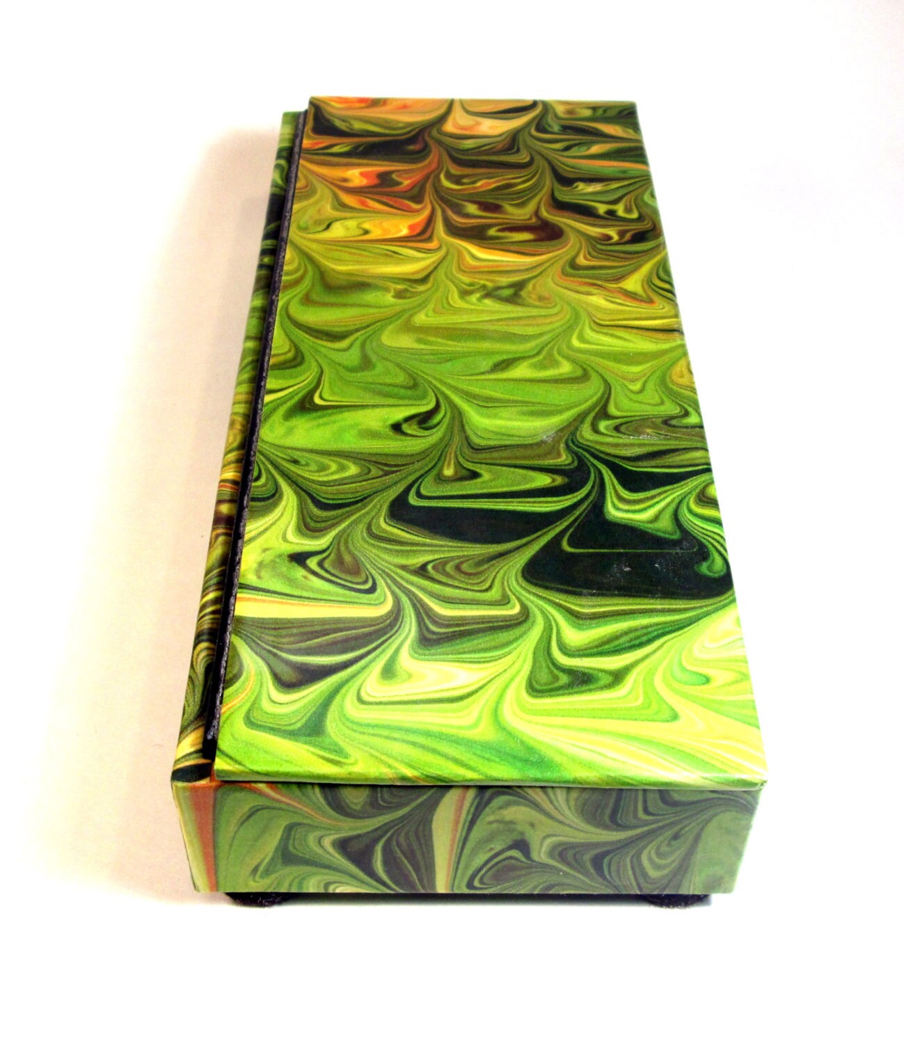 Decorative Box Keepsake Box Treasure Box Display Box Green - Etsy