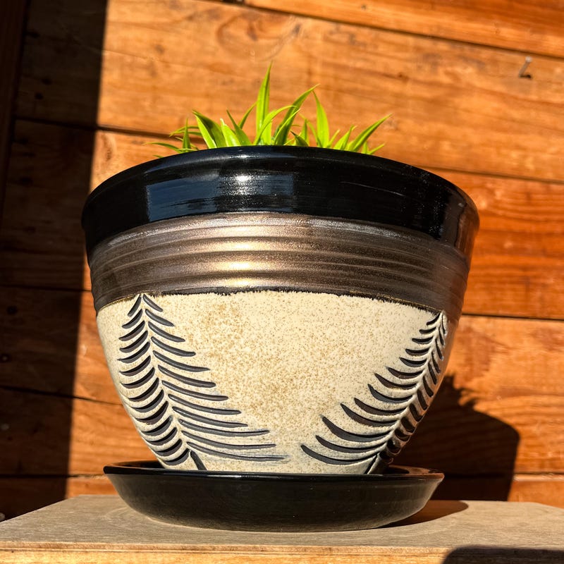 Rustic Planter - Etsy