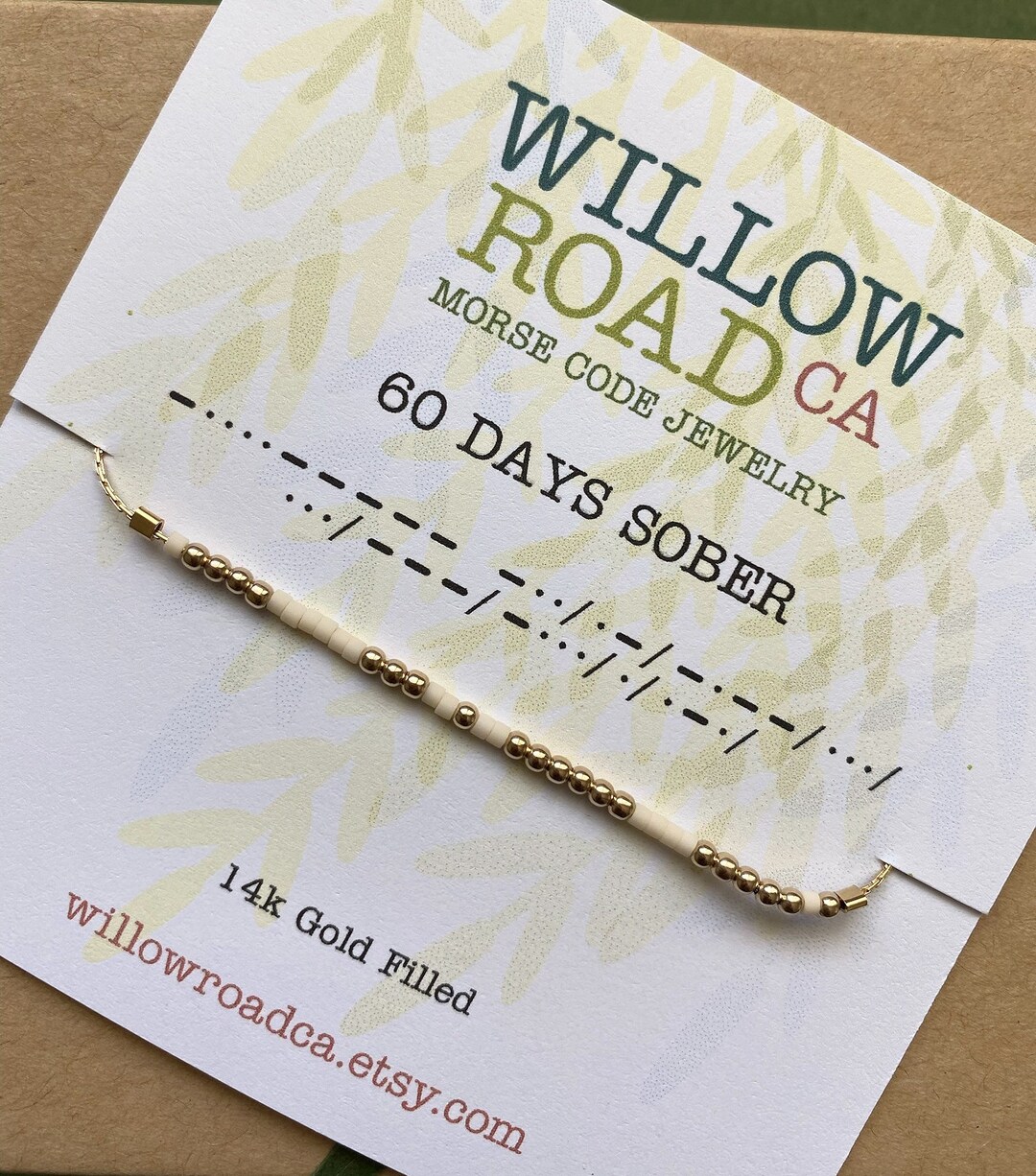 Recovery Gift Morse Code MAOFAED Sober Morse Code Bracelet - Addiction Recovery Jewelry With ...