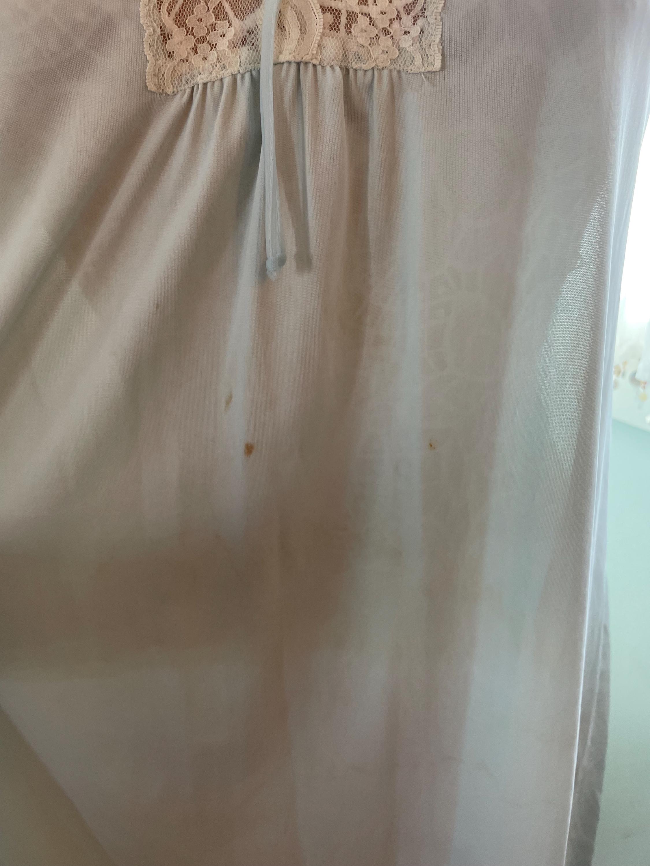 Kayser Negligee Nightgown Vintage Sleep Lounge Romantic Retro Pastel ...