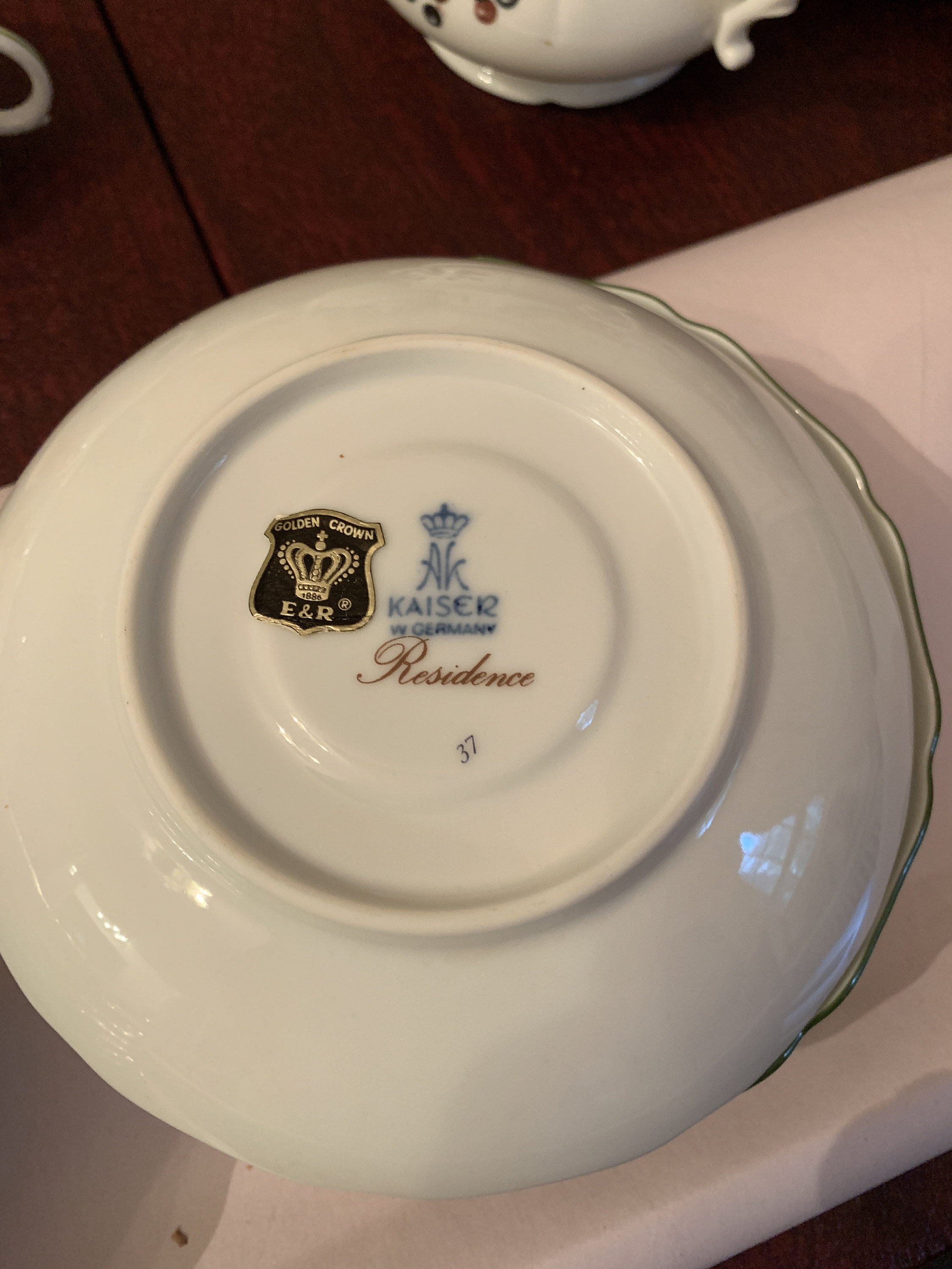 AK Kaiser West Germany Residence Tea & Dessert Set - Etsy
