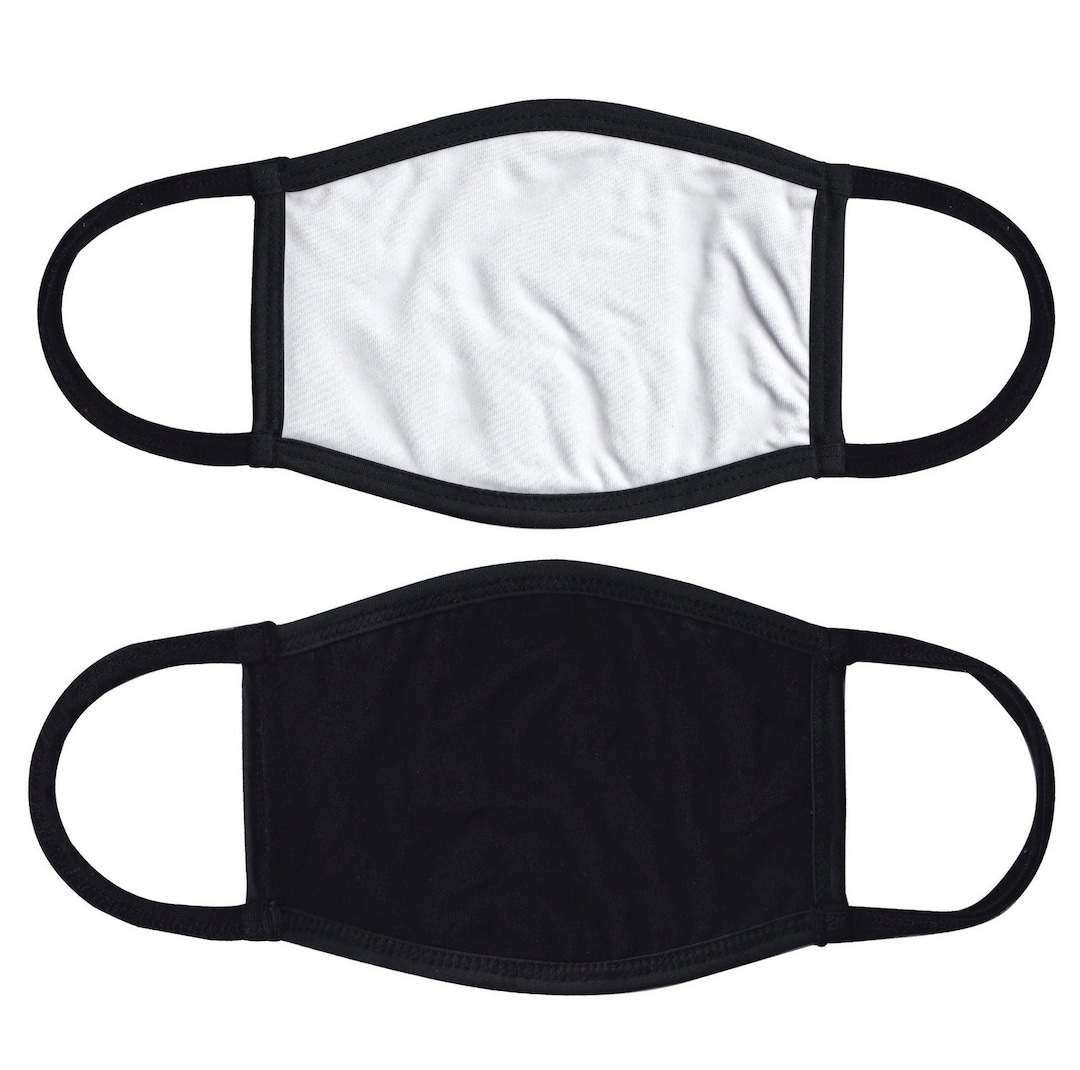 Blank Sublimation Face Mask - Etsy