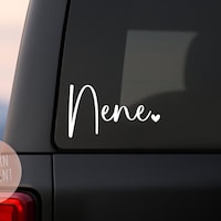 Blessed Nene Sticker: Floral Butterfly Waterproof Decal - Etsy