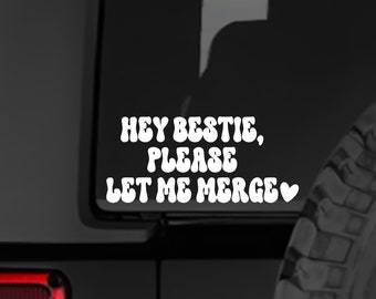 Merge Car Decal - Etsy