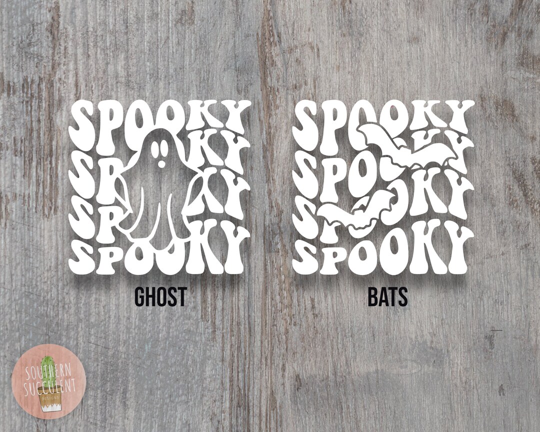 Stay Spooky Decal Vinyl Decal Spooky Car Decal It's - Etsy