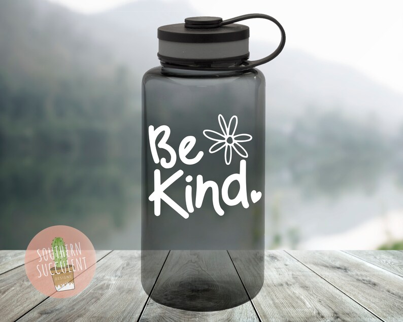 Be Kind Decal Kindness Decal Be Kind Sticker Laptop - Etsy