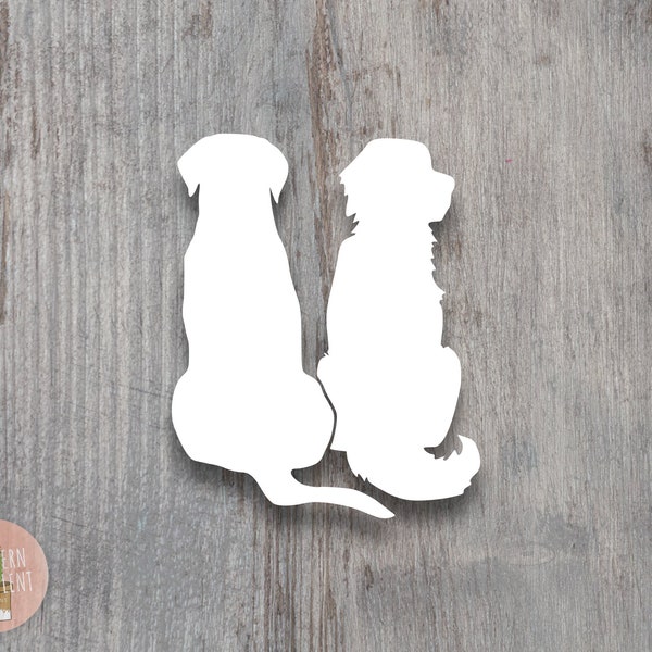 Lab Silhouette - Etsy