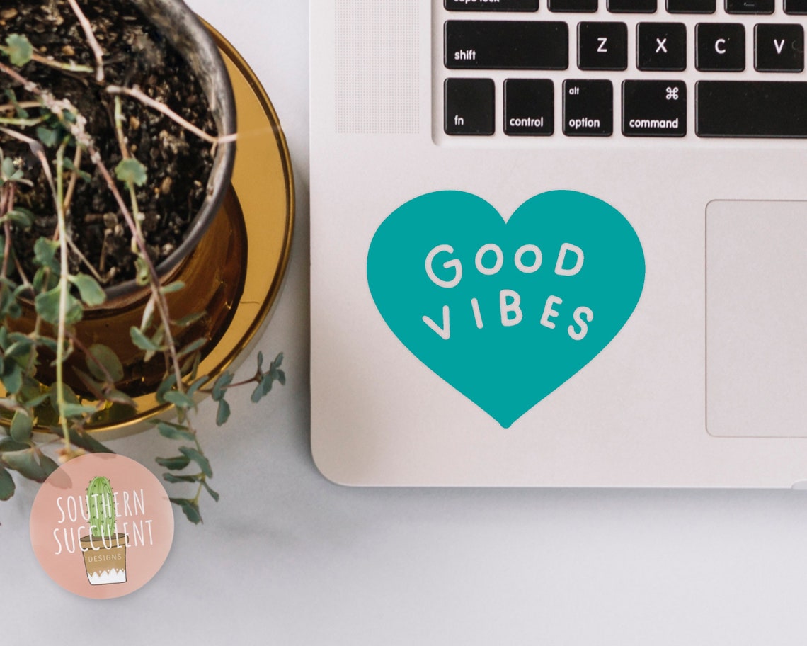 Good Vibes Decal Good Vibes Only Sticker Good Vibes - Etsy