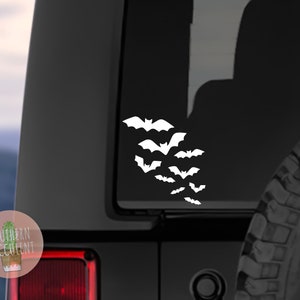 Bats Decal Vinyl Decal Spooky Car Decal It's Freakin Bats Decal for Car ...