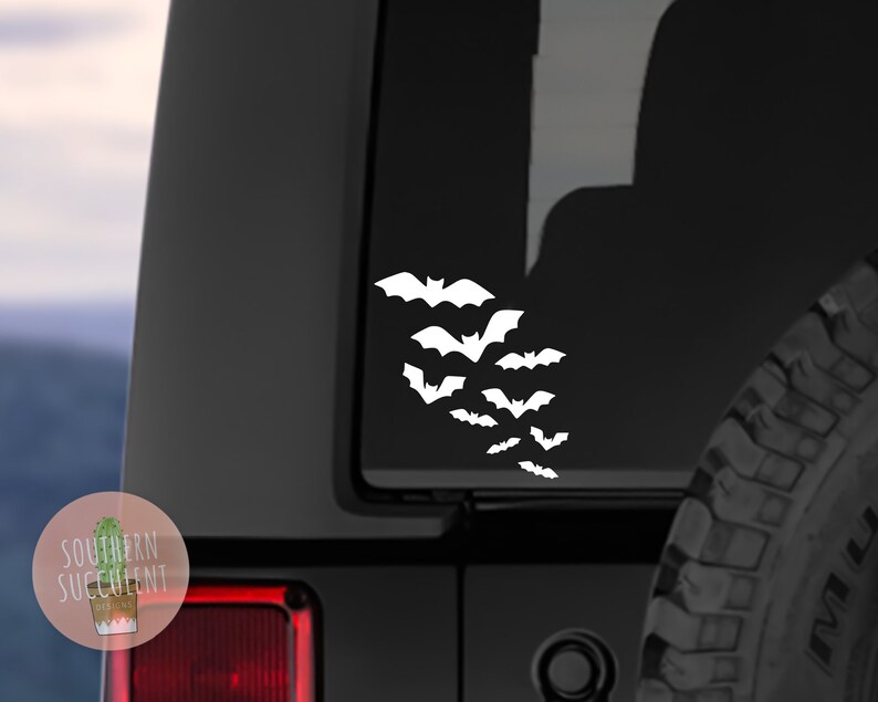 Bats Decal Vinyl Decal Spooky Car Decal It's Freakin - Etsy
