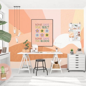 Some Days You Wilt / Bloom Art Print Digital Download Retro ...