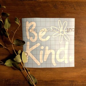 Be Kind Decal - Kindness Decal - Be Kind Sticker - Laptop Sticker ...