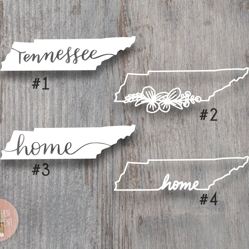 Tennessee Sticker - Etsy