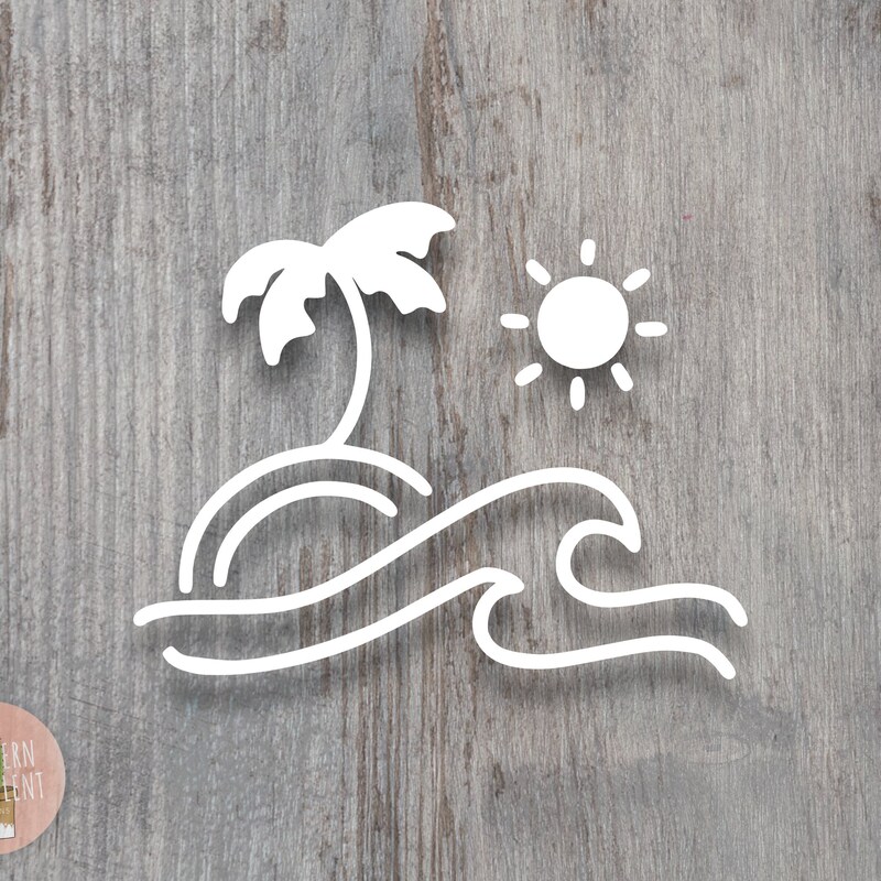 Beach Decal - Etsy